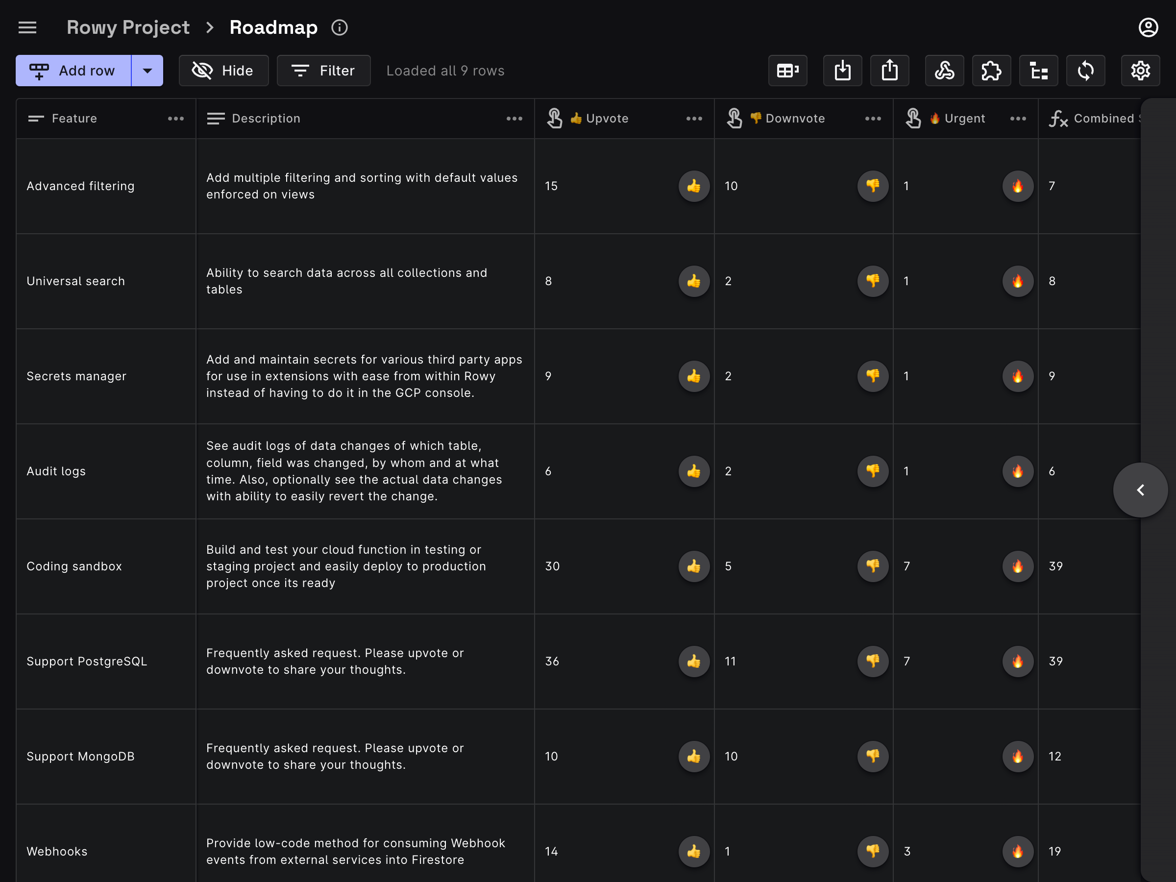 Rowy - Low-code backend on Google Cloud and Firebase